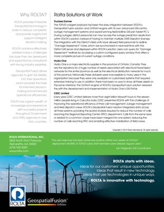 Rolta Geospatial Fusion Utilities | PDF