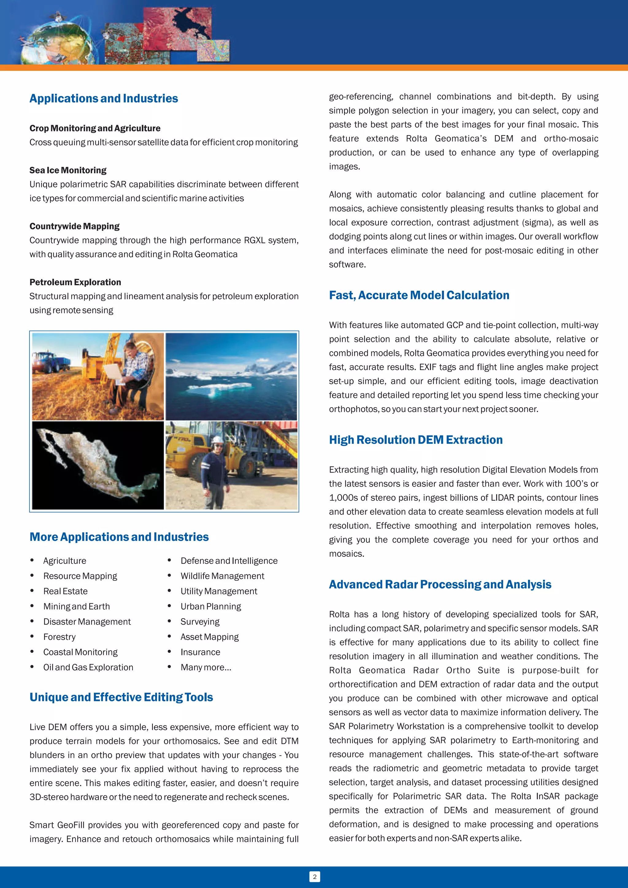 Rolta Geomatica Suite | PDF