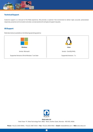 Rolta Geomatica Suite | PDF