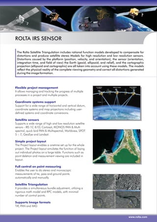 Rolta IRS Sensor distortion handling | PDF