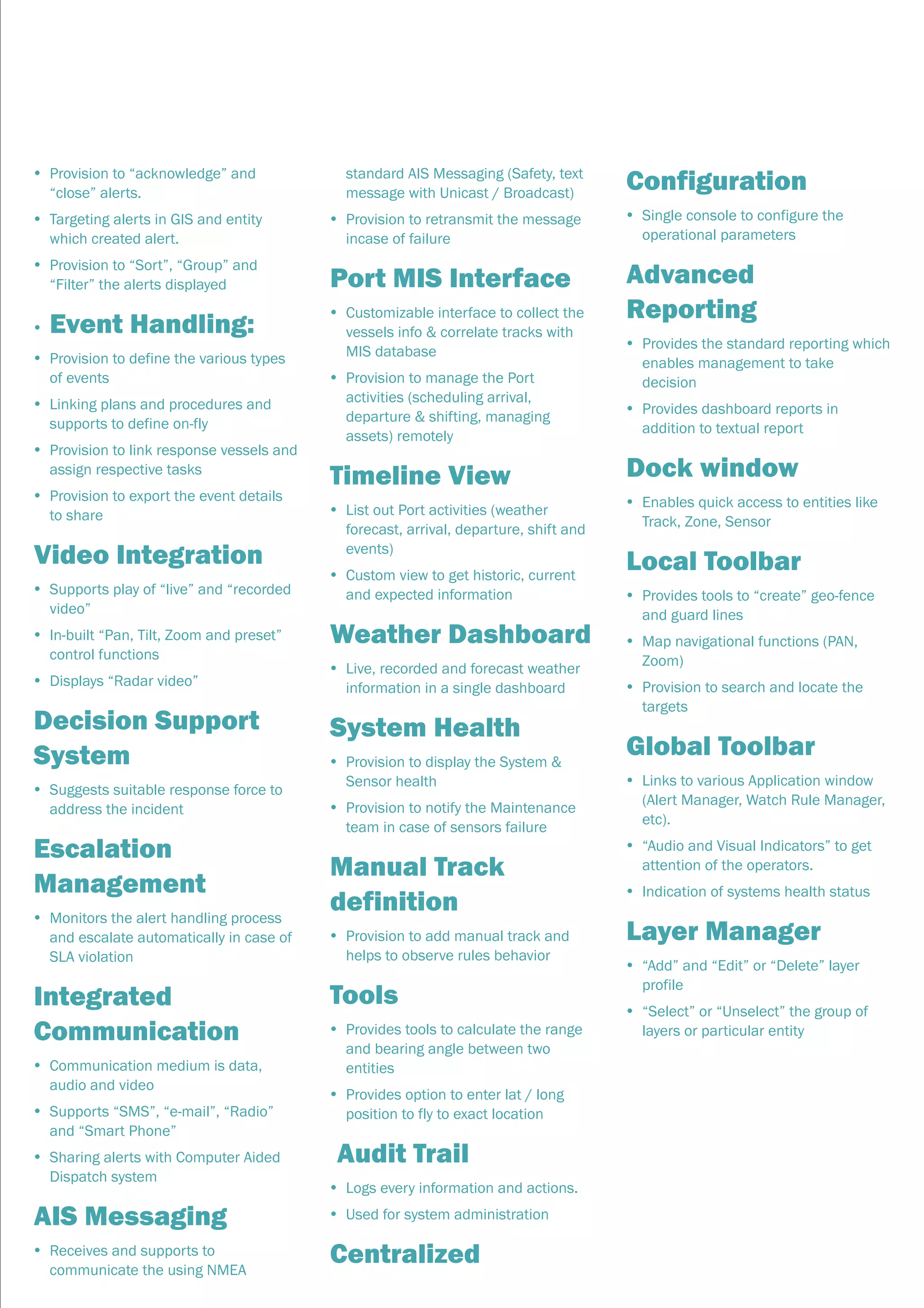 Vessel Traffic Management System | PDF
