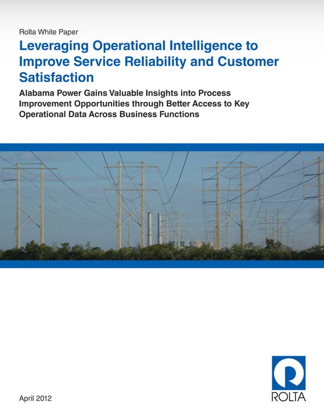 Leveraging Operational Intelligence to Improve Service Reliability and ...
