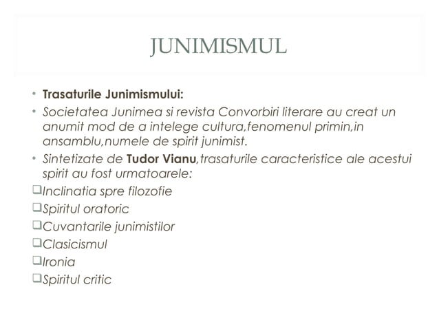 Rolul literaturii in perioada pasoptista | PPT