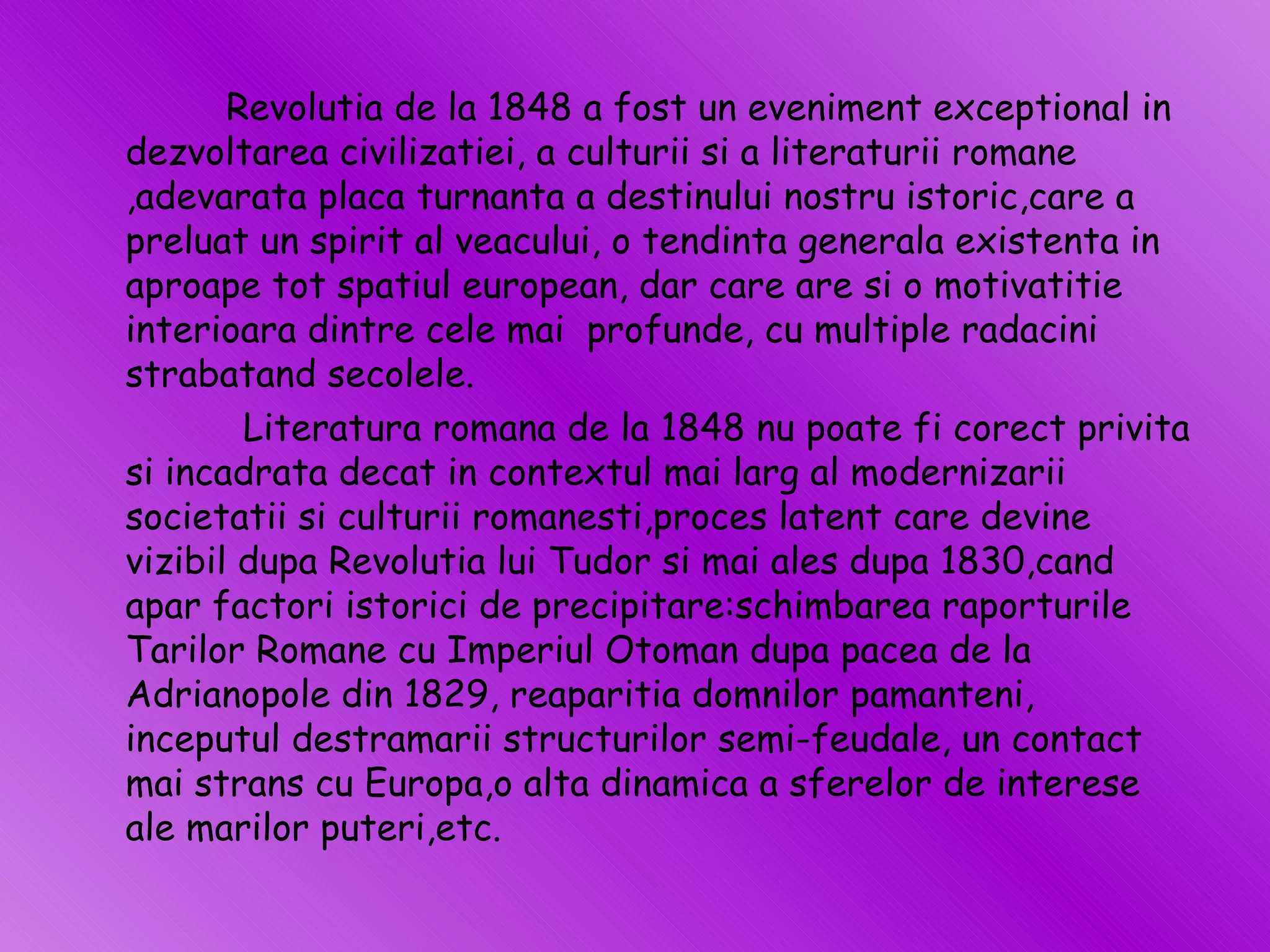 Rolulliteraturiiinperioadapasoptista visterneanuoana | PPT