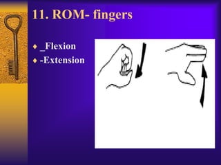 Range of motion exercises | PPTX