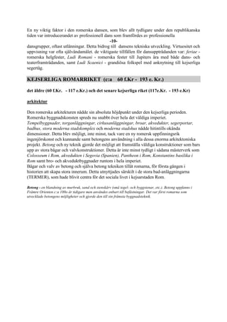 Romarrikets kulturhistoria | PDF