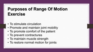 Range of Motion | PPTX