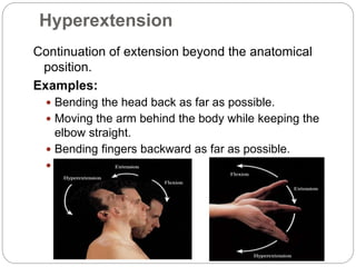Range of motion exercises | PPTX