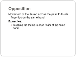 Range of motion exercises | PPTX