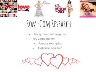Rom-com Research | PPT
