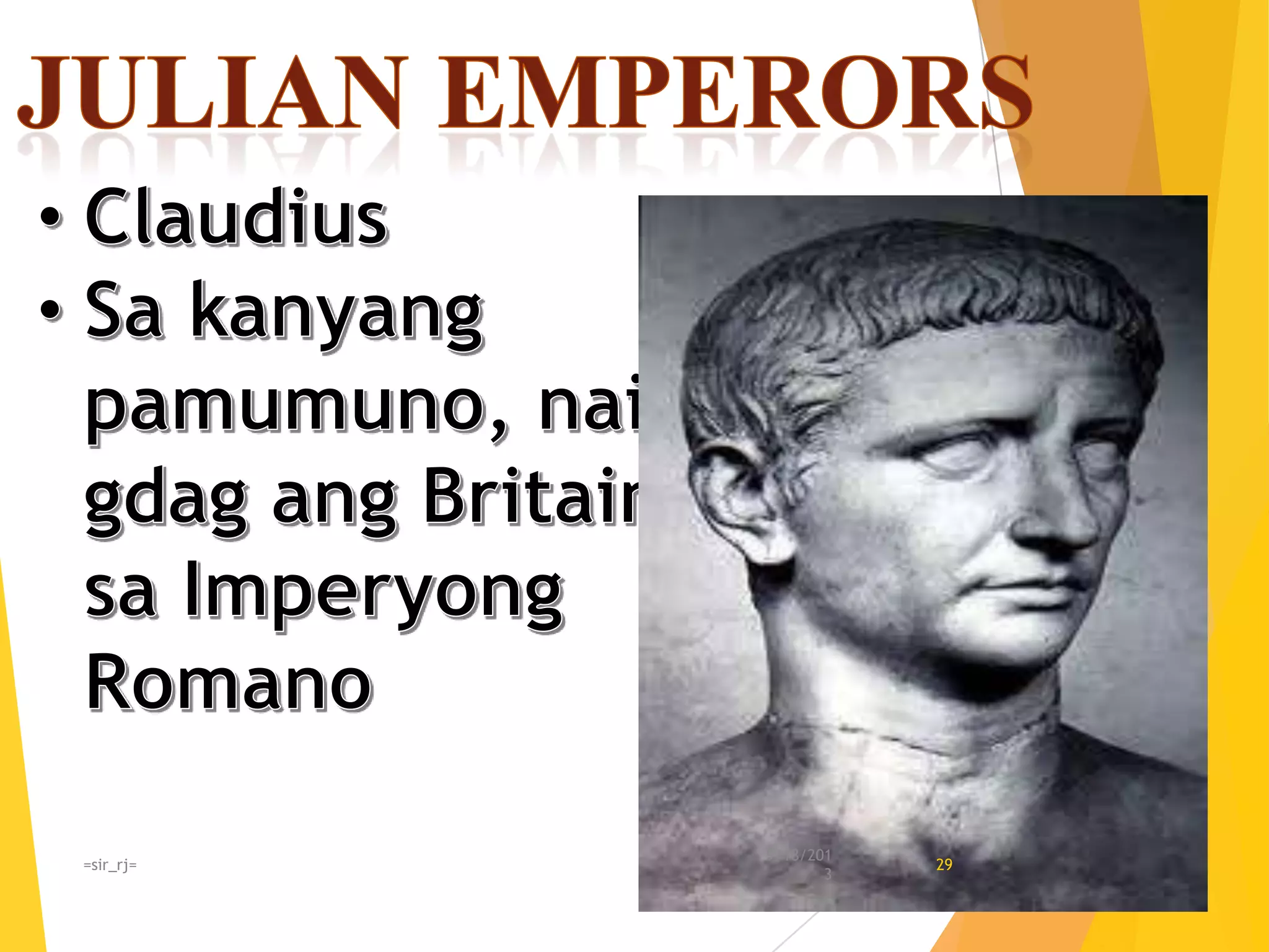 Sinaunang Kabihasnan ng Roma | PPTX