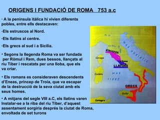 Història Roma (política i economia) | PPT