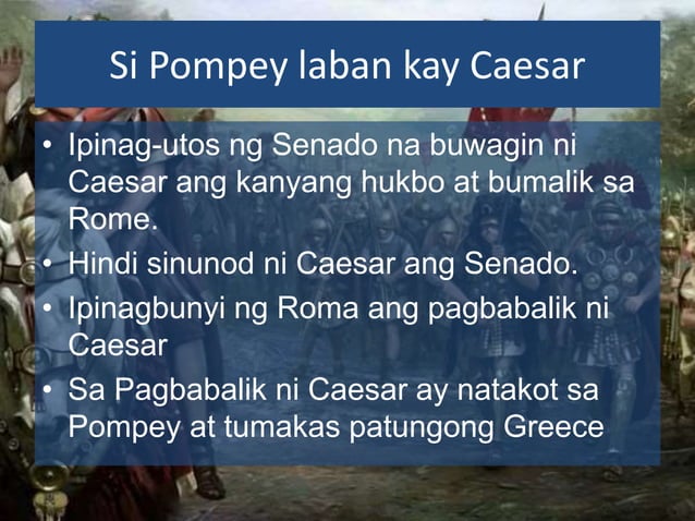 Kabihasnang Roman (Sinauna, Republika, Imperyo) | PPTX