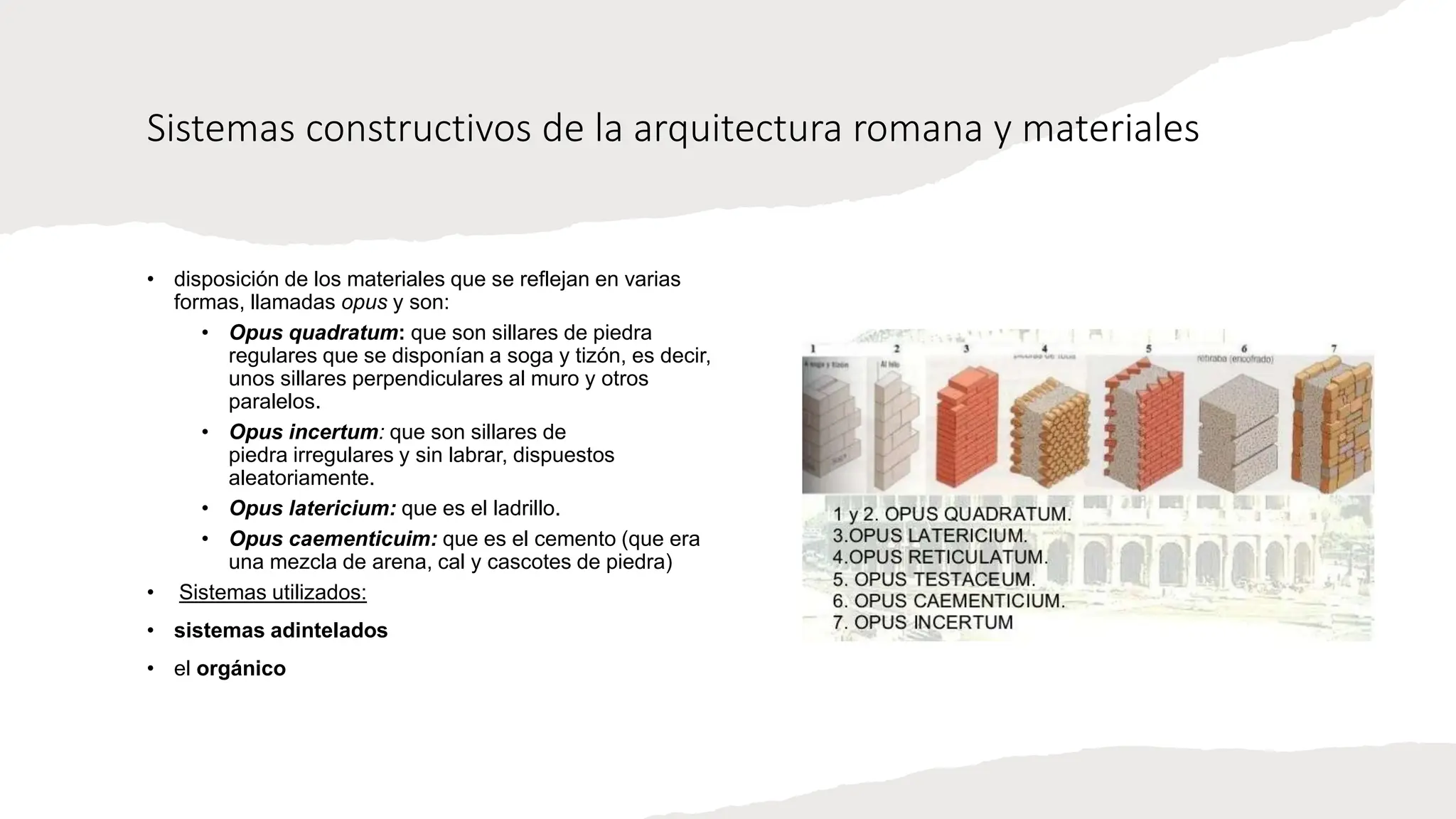Roma, historia de la arquitectura romana | PPT