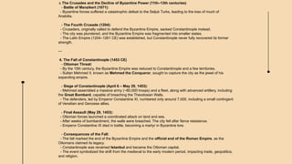 Roman Empire, its History, rise and fall at Constantinople.pptx