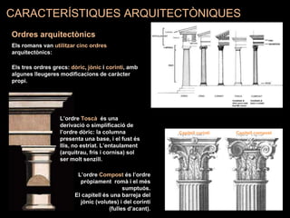 Roma - Característiques arquitectòniques | PDF