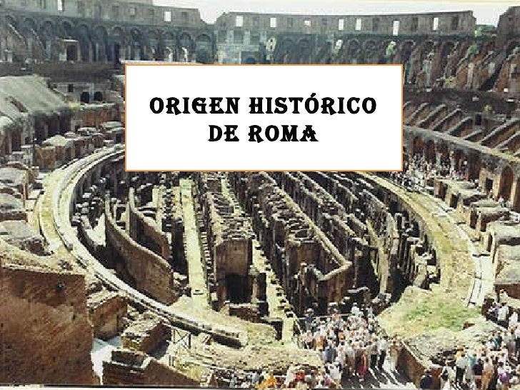 "Localización y origen de Roma"