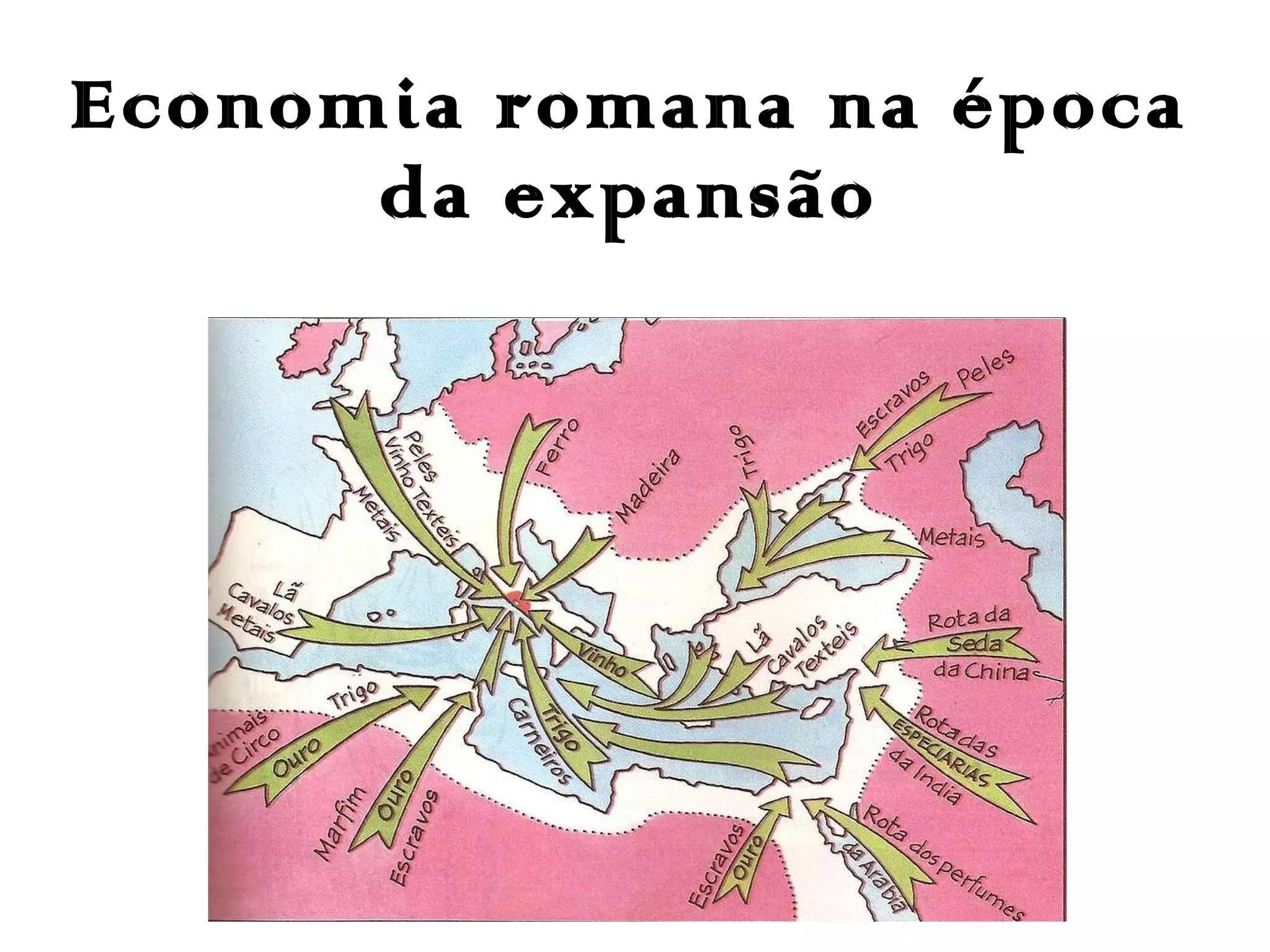 A economia na Roma antiga | PPT