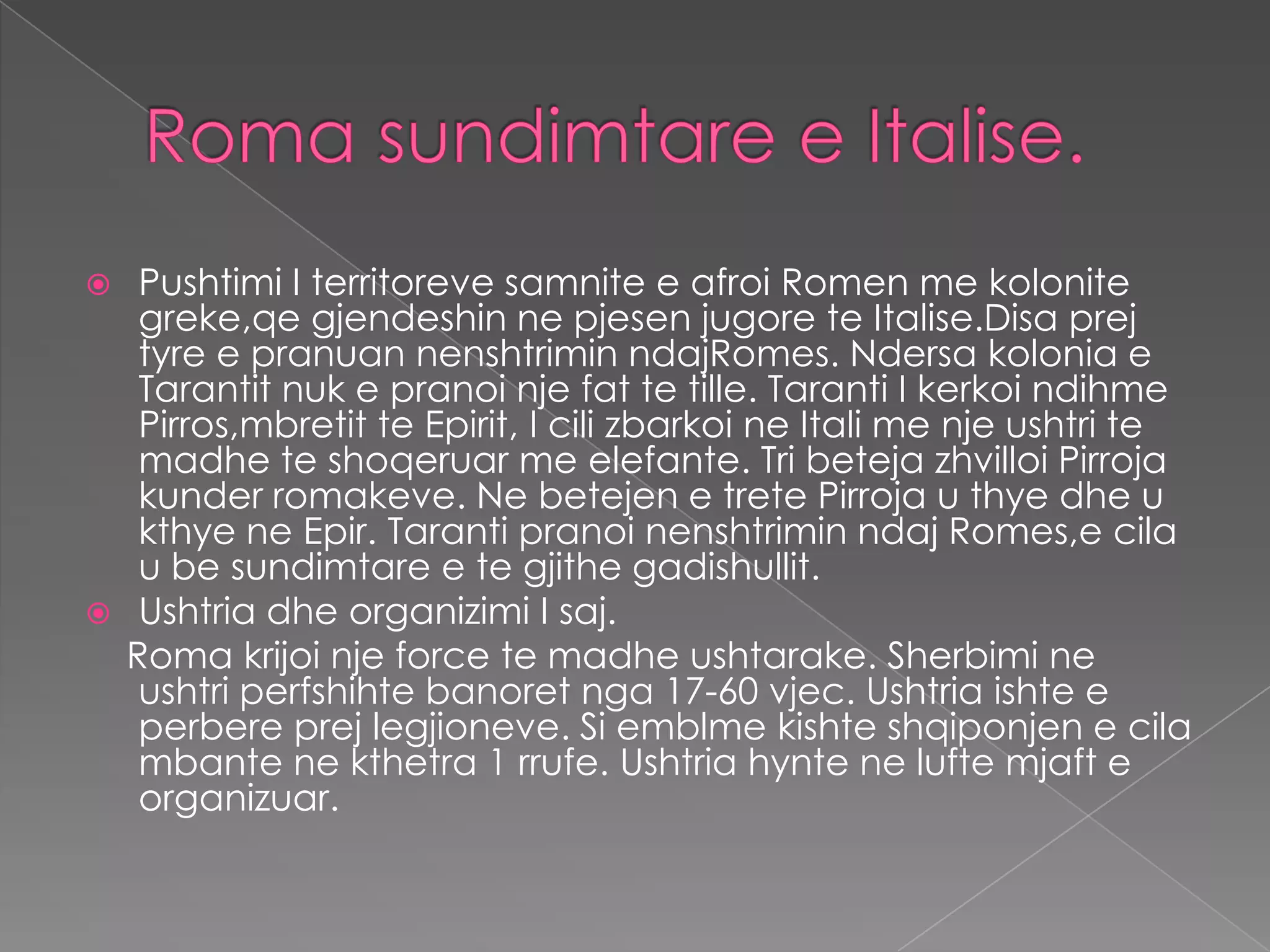 perendoria romake. | PPTX