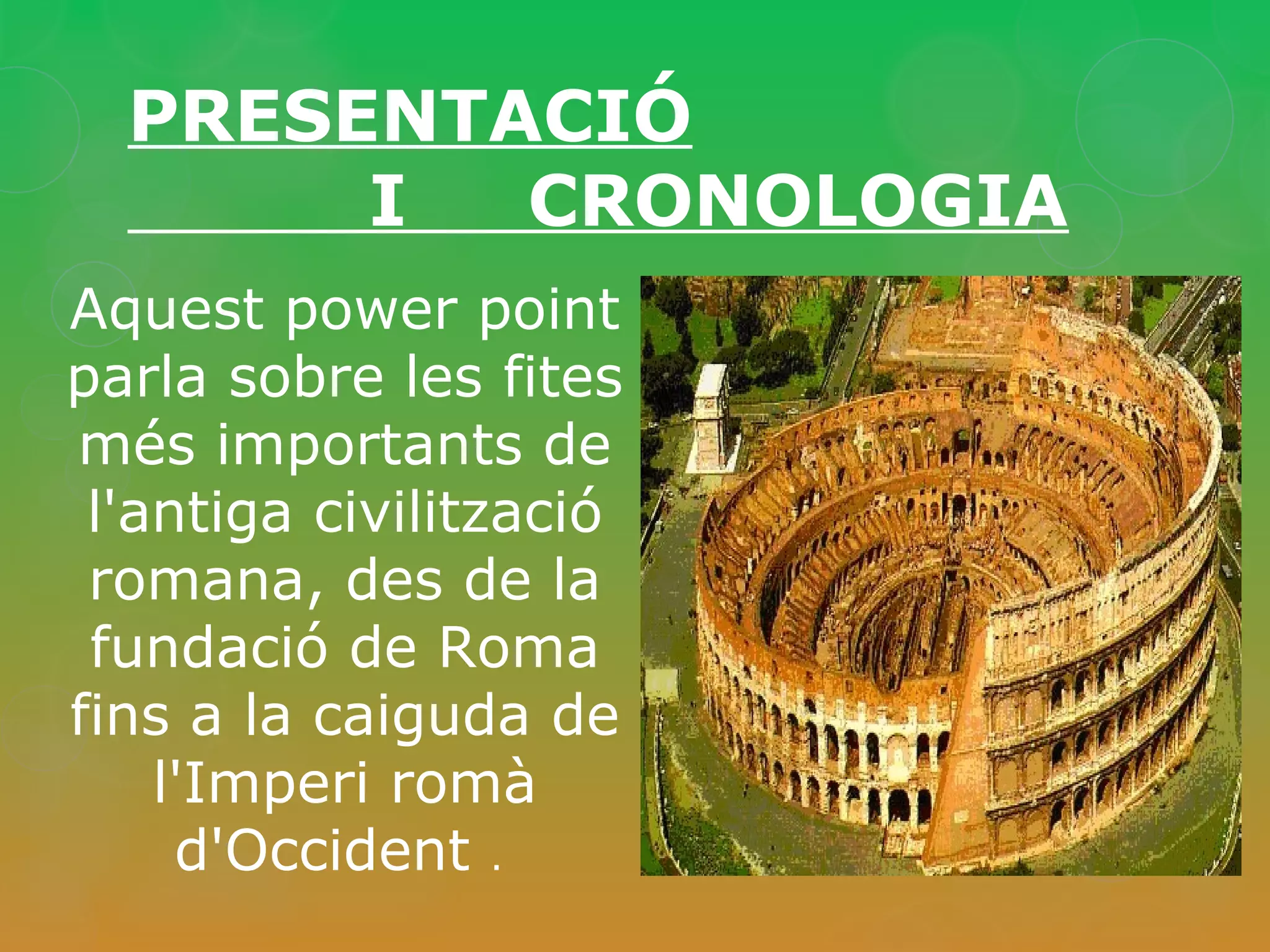 Roma II | PPT