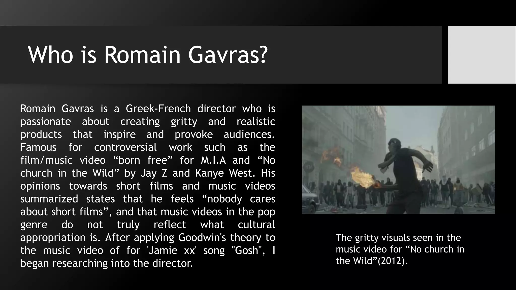 Romain gavras | PPTX