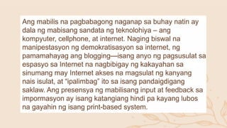 FILIPINO 206: PANULAAN SA KASALUKUYANG PANAHON | PPTX