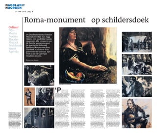 Roma & Sinti Monument in paintings DvhN en Leeuwarder Courant 1 mei ...