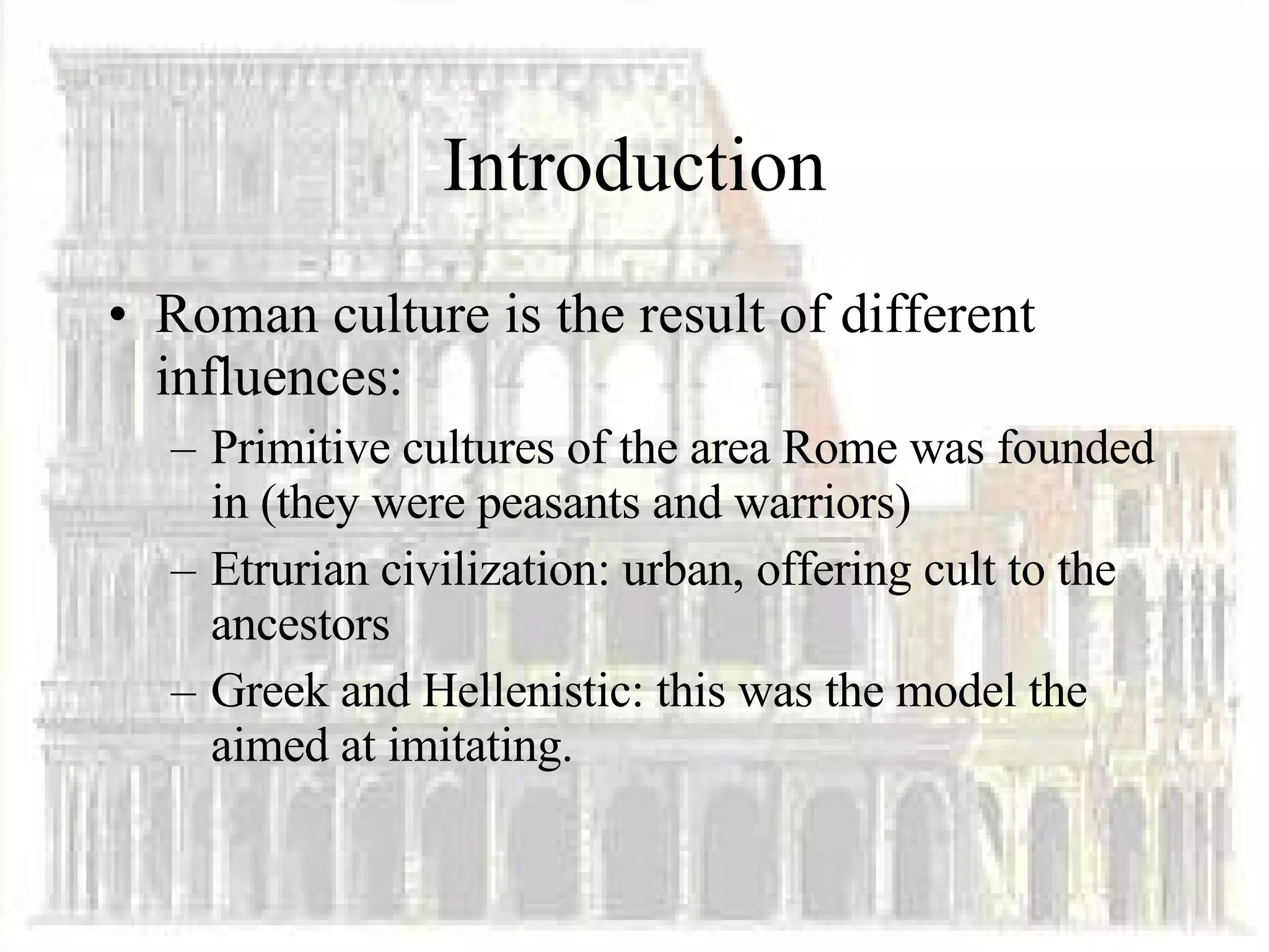 Roman Architecture | PPT