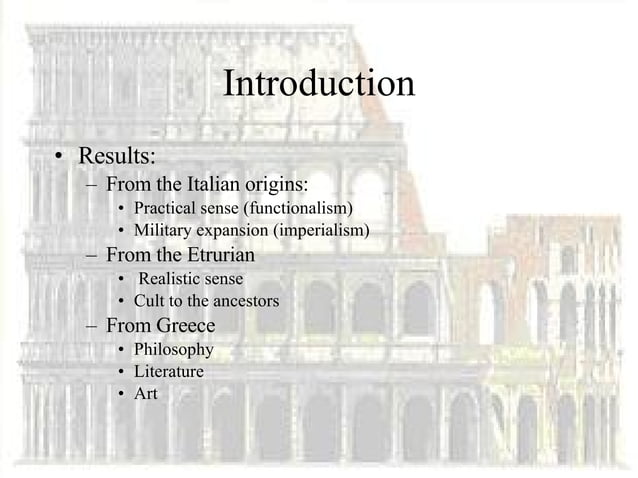 Roman Architecture | PPT