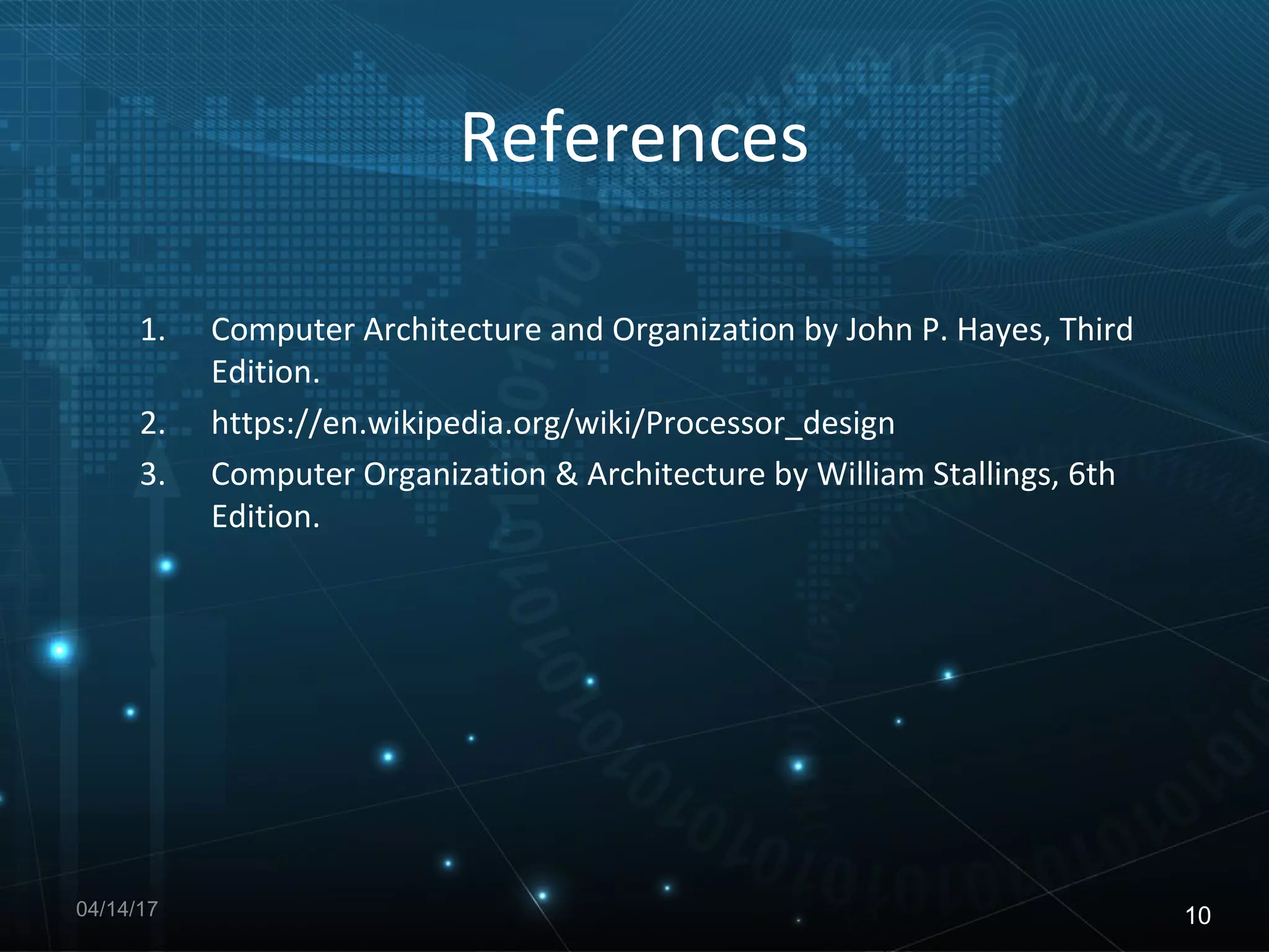 Computer Architecture | PPT
