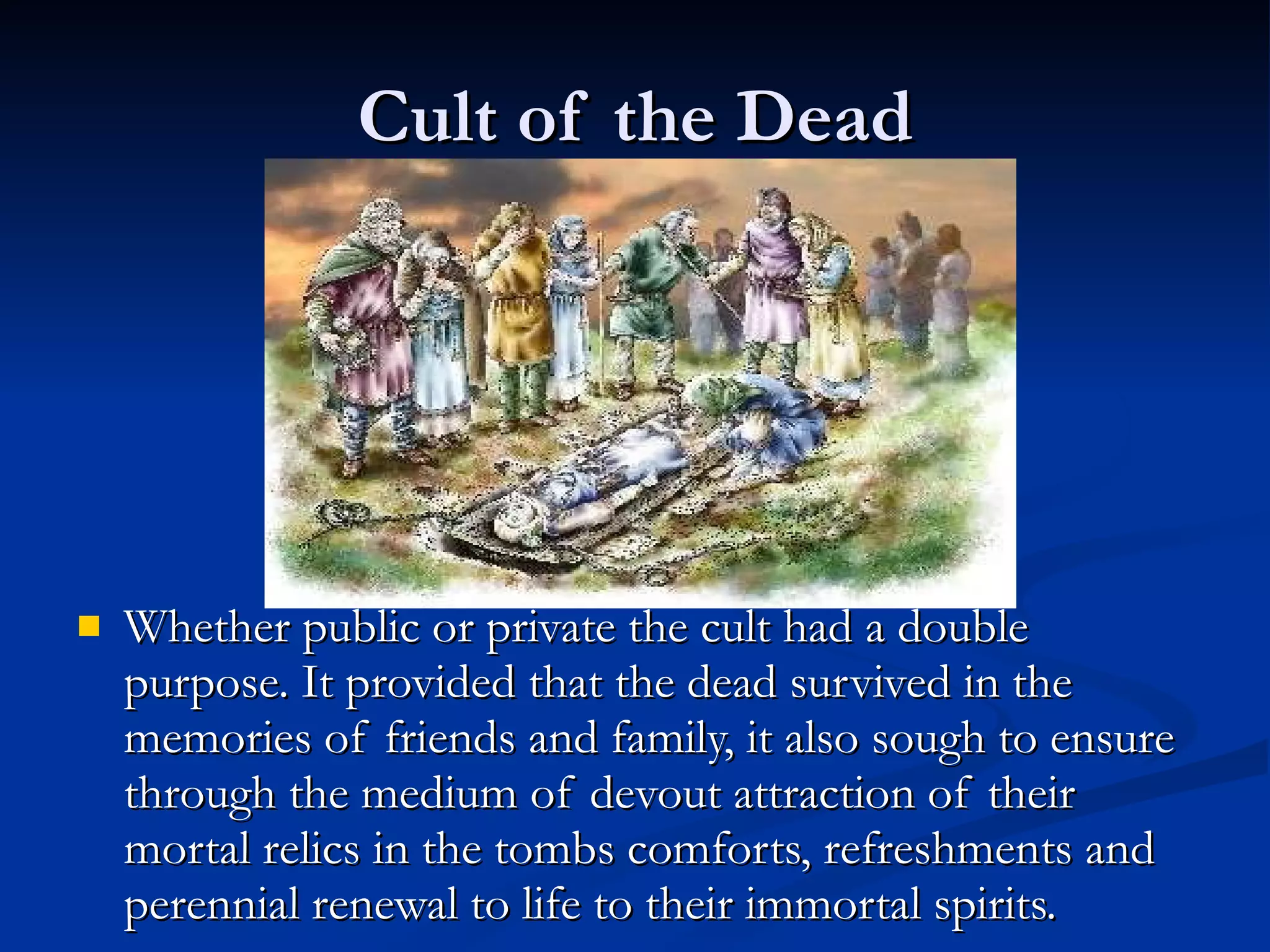 Session no.2, 2010: Roman Death Mythology & Burial Rituals, by Aleks ...