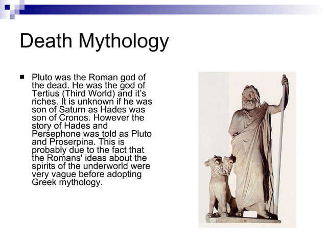 Session no.2, 2010: Roman Death Mythology & Burial Rituals, by Aleks ...