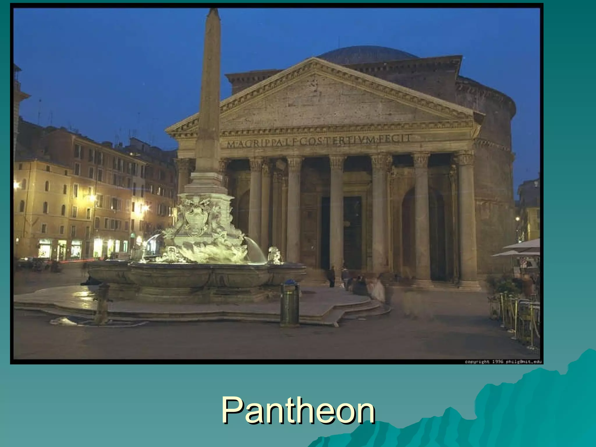 Roman, Greece And Etruscan Architecture | PPT