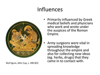 Session 7, 2010: Medicine in Roman Times. by Anthea Katelaris | PPTX