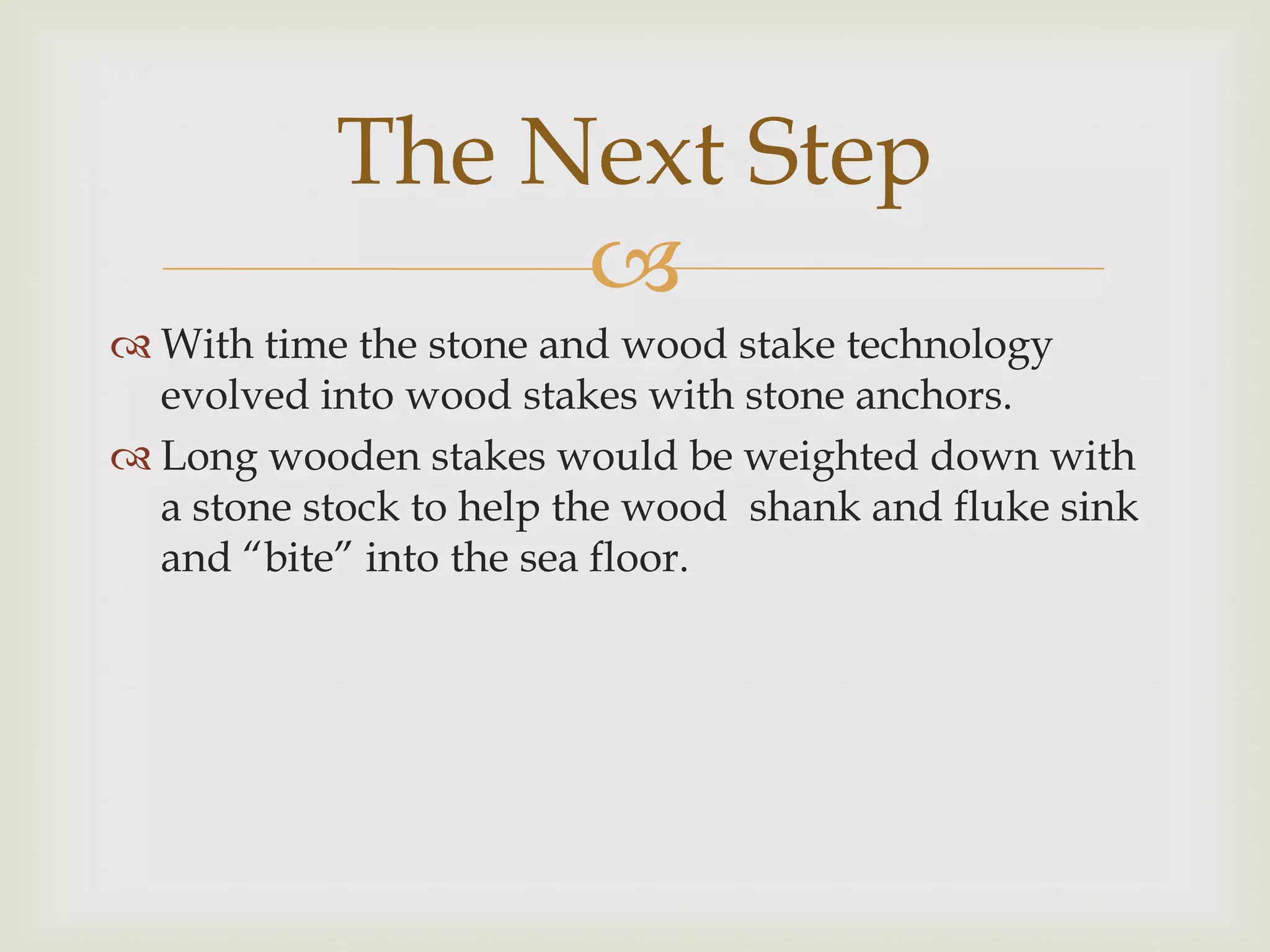 Roman anchor technology | PPTX