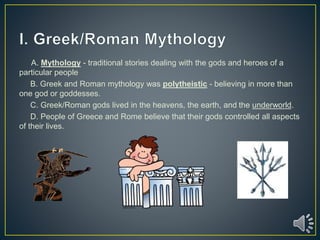 Roman and Greek Mythology Compared to Origins of Christianity | PPT