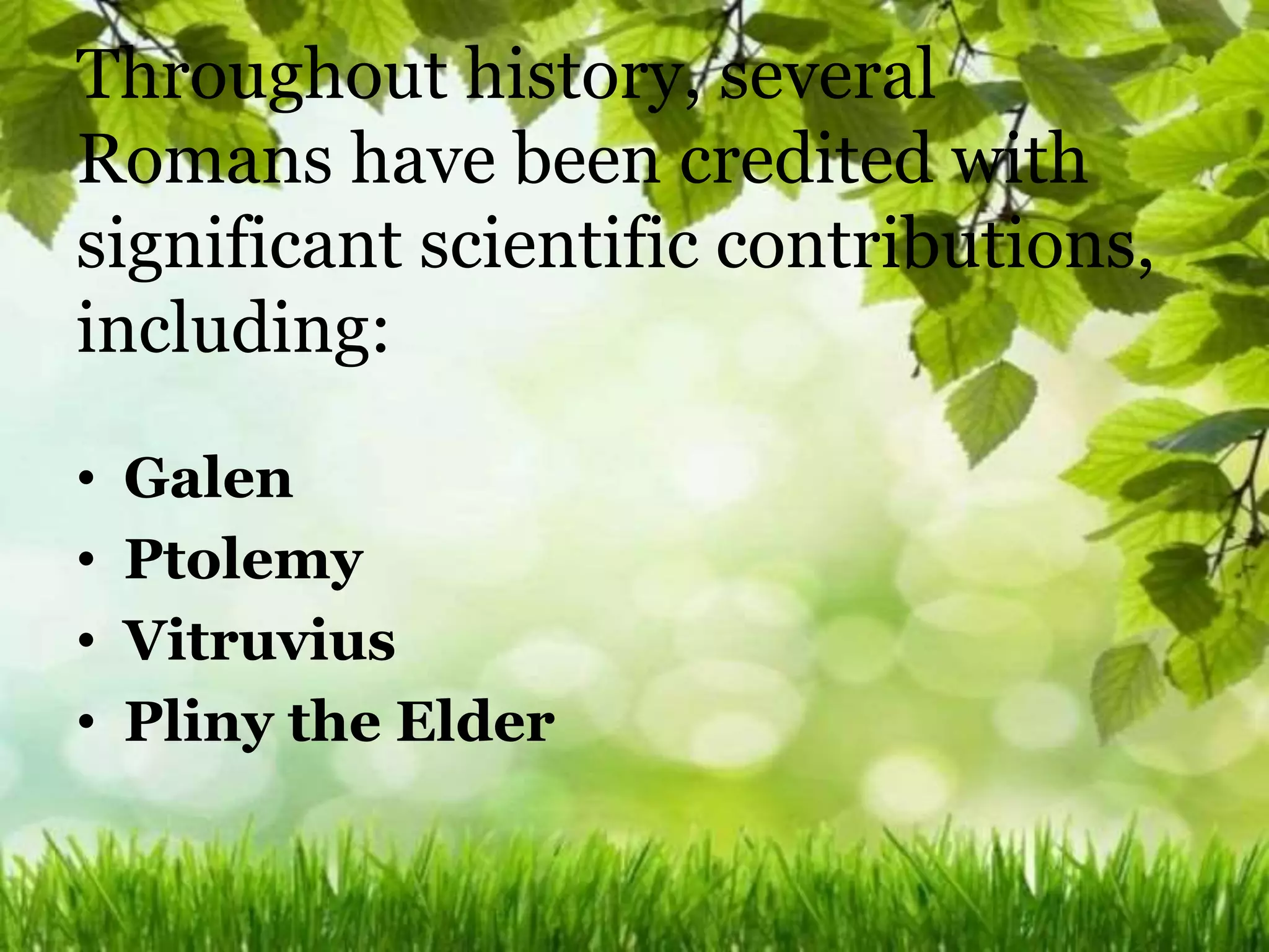 Roman and islamic world | PPTX