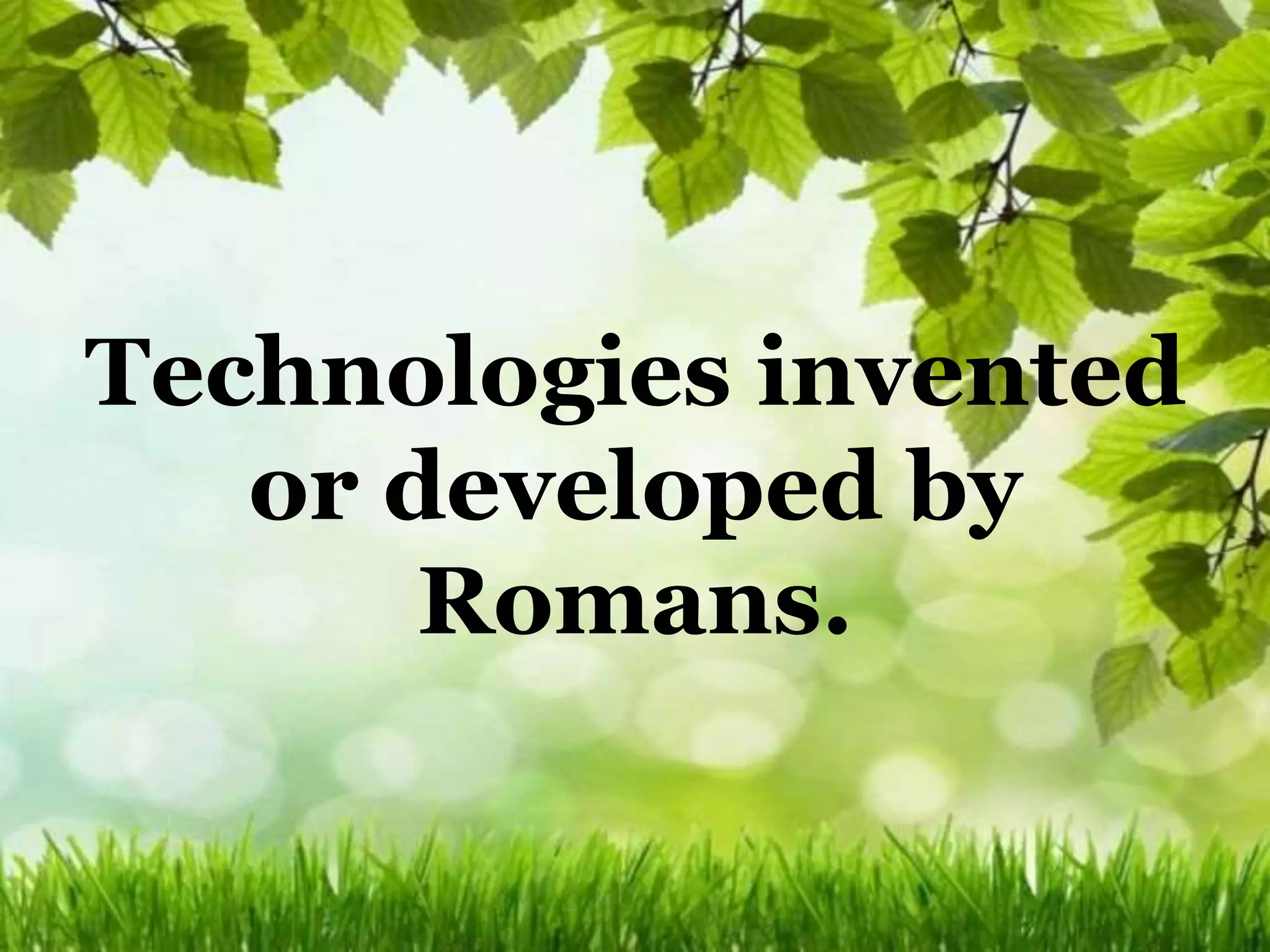 Roman and islamic world | PPTX