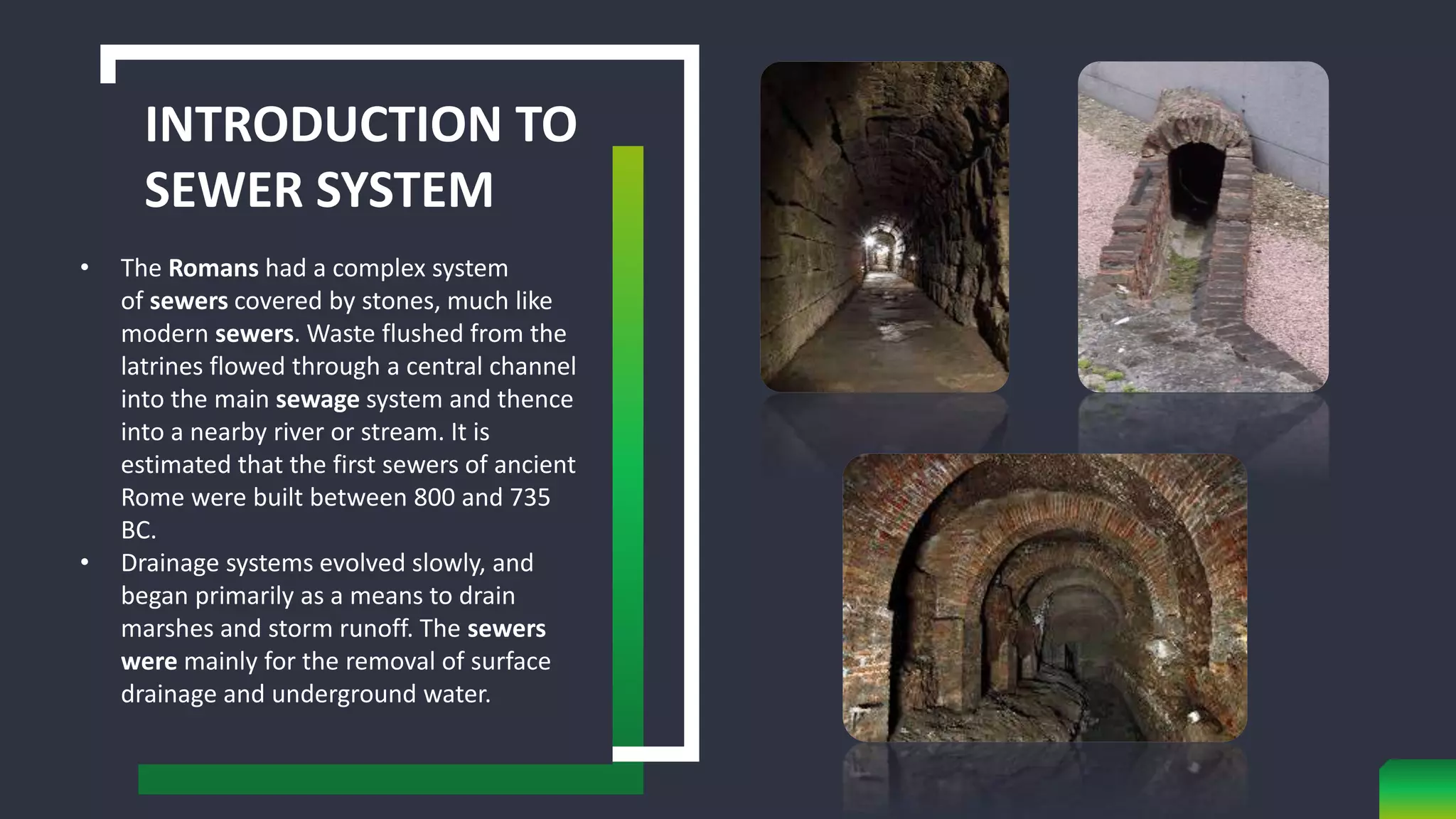 ROMAN AQUEDUCTS & SEWERS PRESENTATION. | PPTX