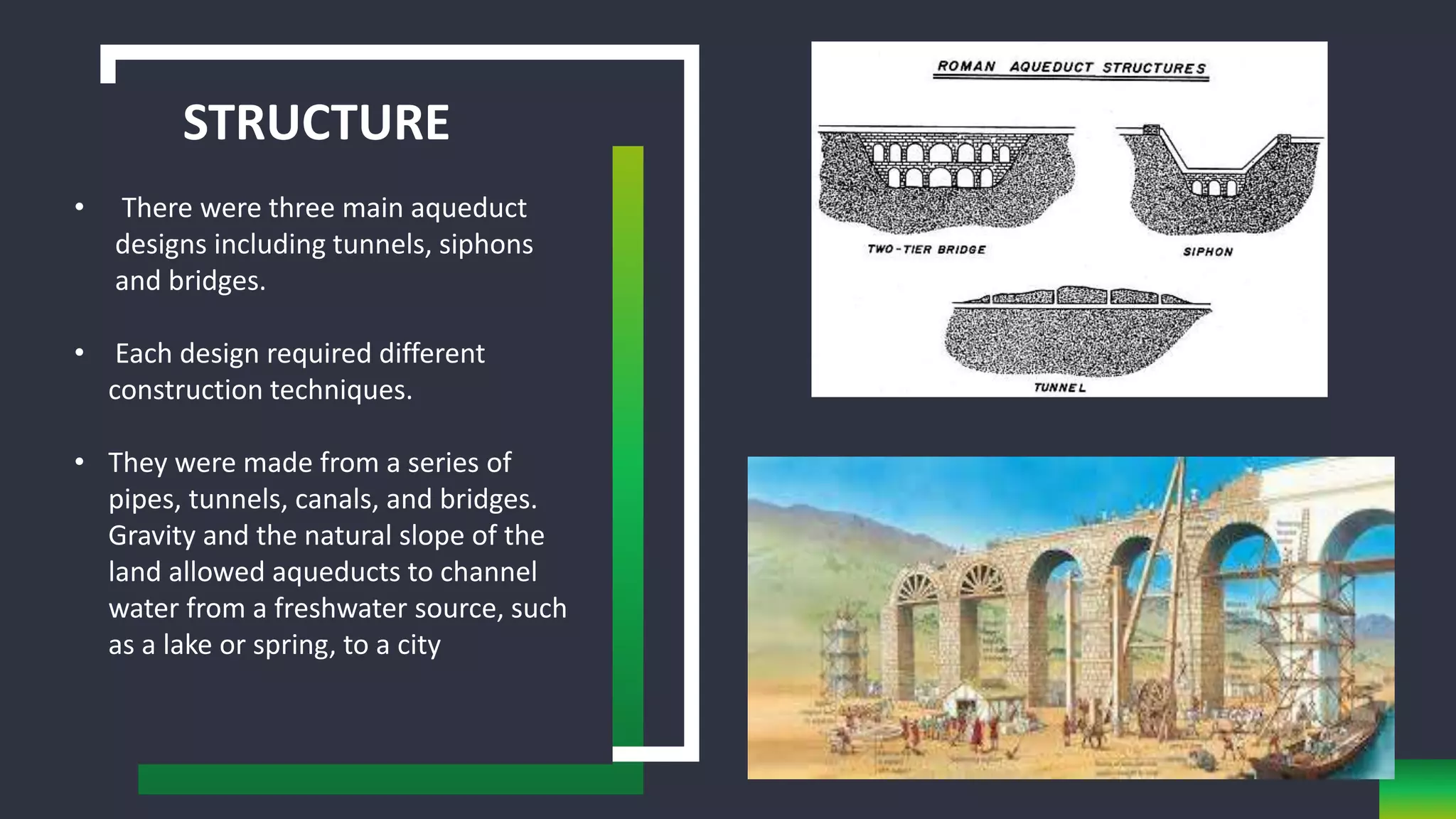 ROMAN AQUEDUCTS & SEWERS PRESENTATION. | PPTX