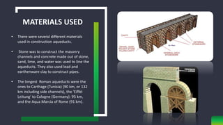 ROMAN AQUEDUCTS & SEWERS PRESENTATION. | PPTX