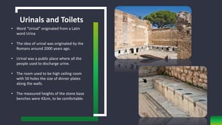 ROMAN AQUEDUCTS & SEWERS PRESENTATION. | PPTX