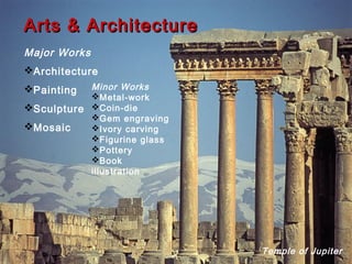 Roman Arts and Architecture | PPT