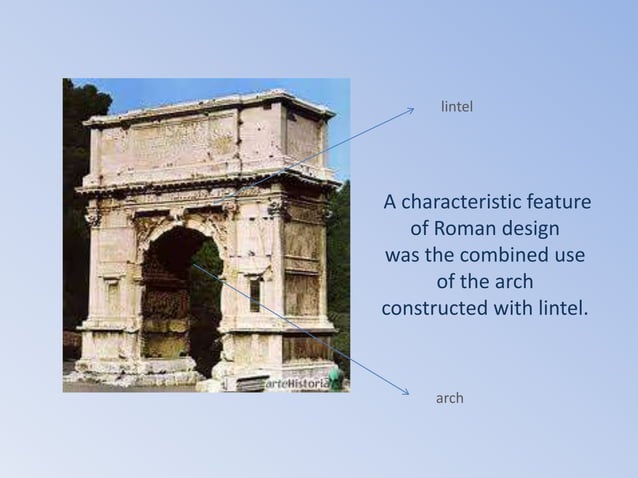 Roman architectonic elements | PPTX