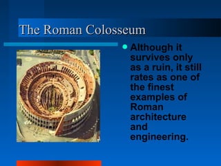 Roman architecture | PPT