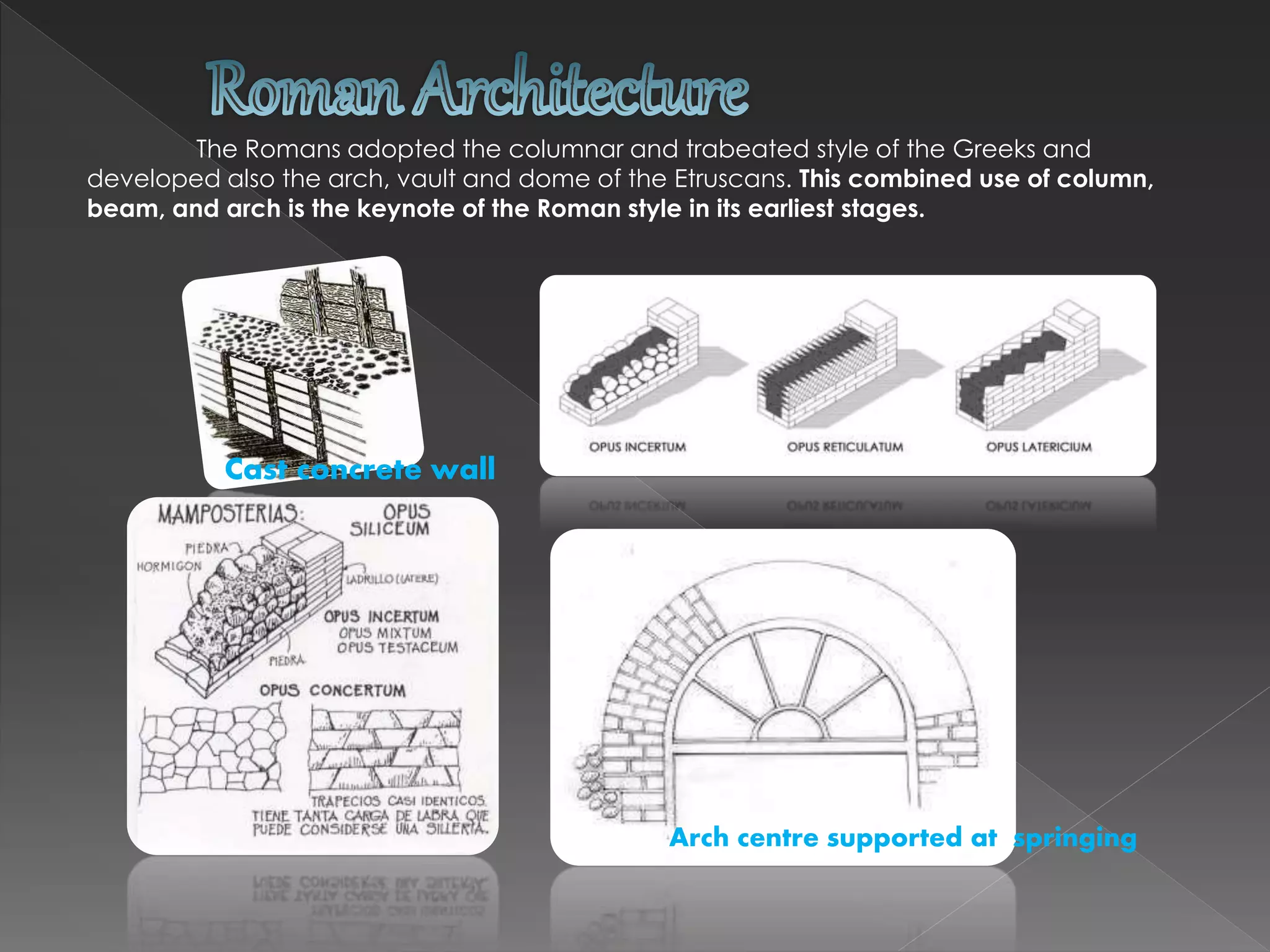 Roman architecture | PPTX
