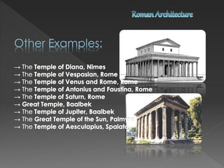 Roman architecture | PPTX