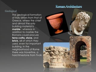 Roman architecture | PPTX