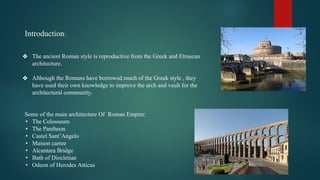 Roman architecture | PPT