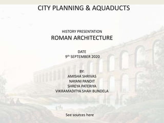 Roman architecture | PPTX
